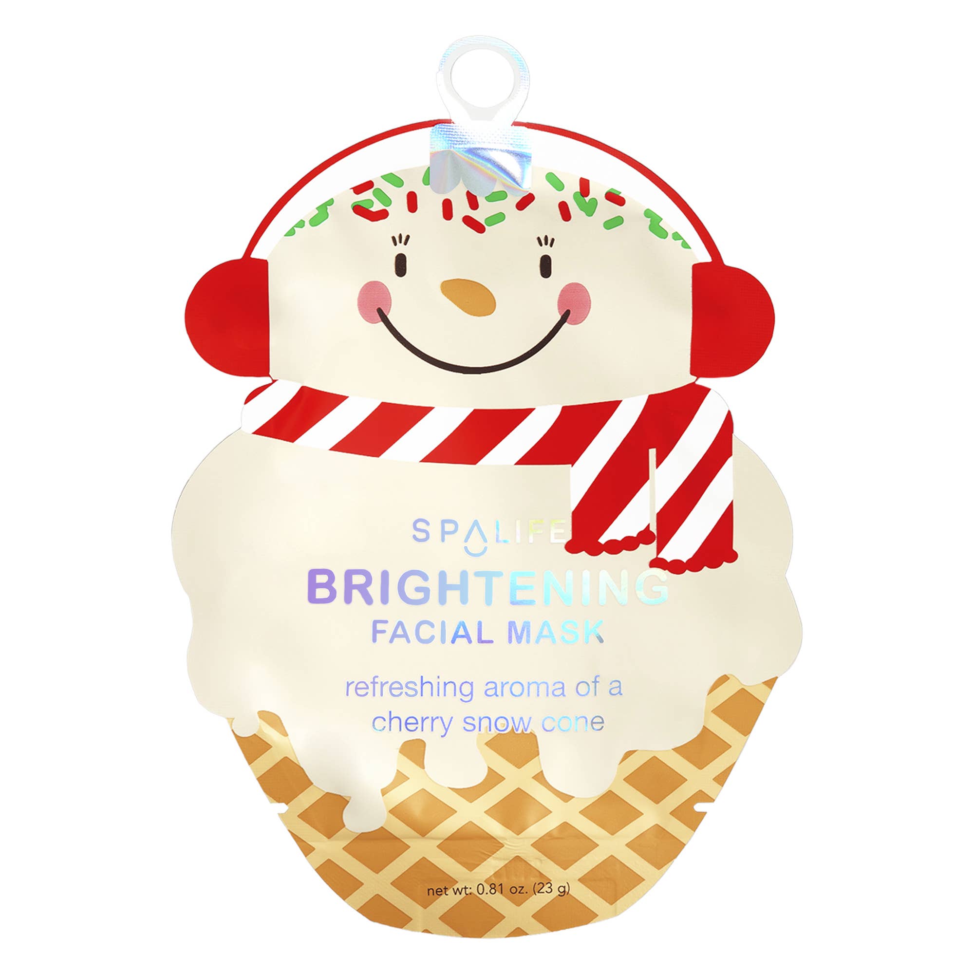 Candy Cane Sundae Christmas Holiday Brightening Facial Mask – Butterfly ...
